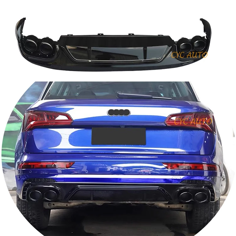 Sq5 Rear Diffuser Sline Style Rear Bumper Auto Parts For Audi Q5 Q5l ...