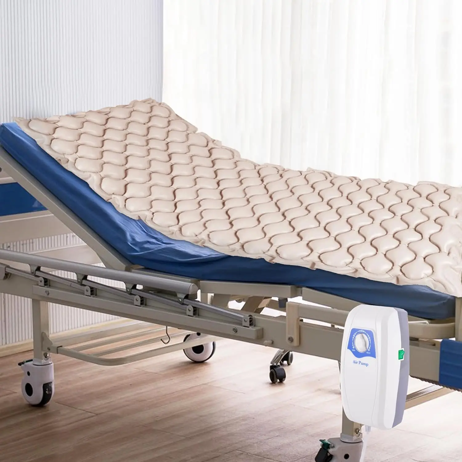 Hospital Tubular Preventing Anti-decubitus Medical PVC Air Mattress Bed ...