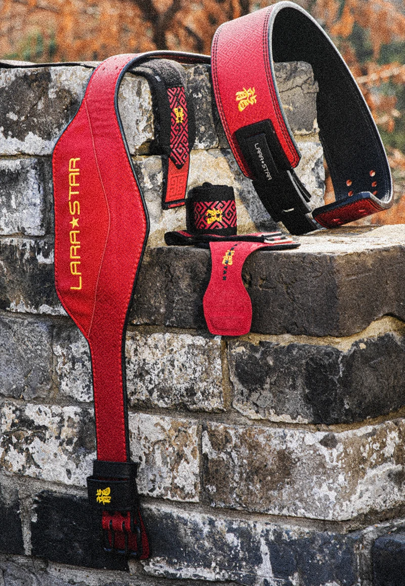 LS0773 Custom Logo Available Leather Dragon Year Series Palm Protectors ...