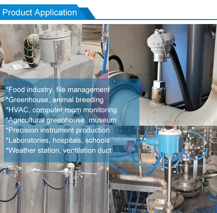 Pt100 Resistance Industrial Thermocouple Temperature Sensor - Buy ...