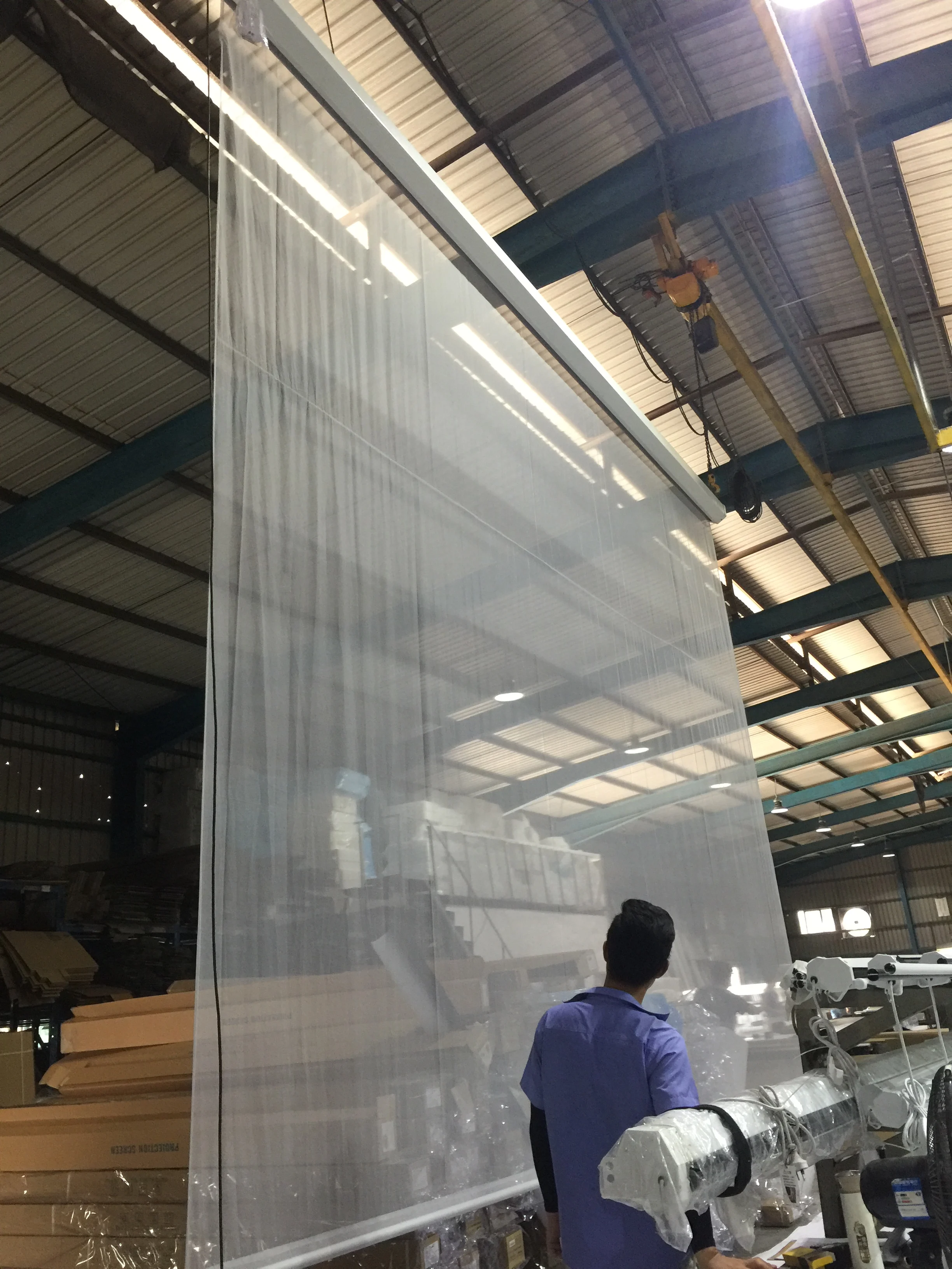 Future Screen 3D Hologram Mesh Projection Screen Hologram Display Show