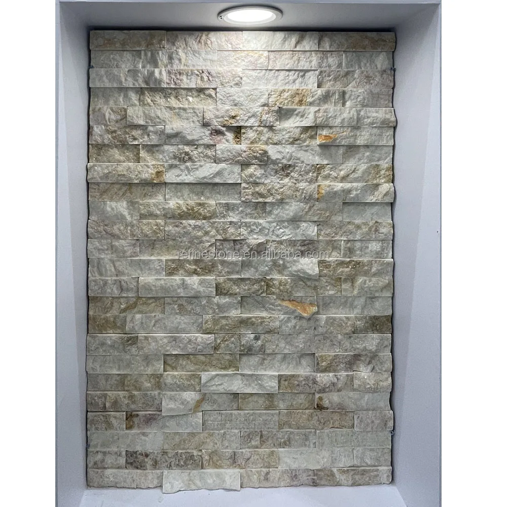 Green Quartzite Stone Cladding - Durable & Stylish Tiles