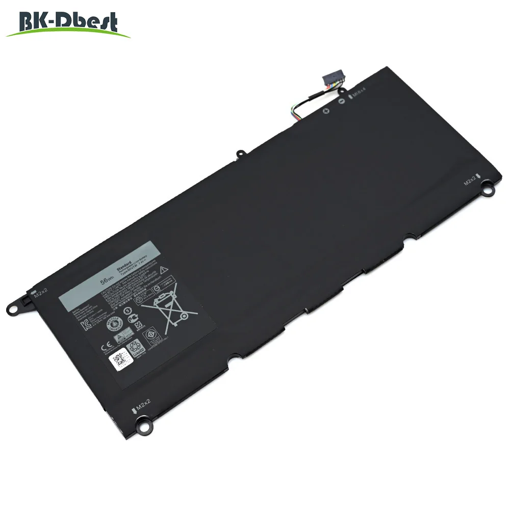 BK-Dbest 90V7W JHXPY JD25G 090V7W Laptop Battery for Dell XPS 13 9343 ...