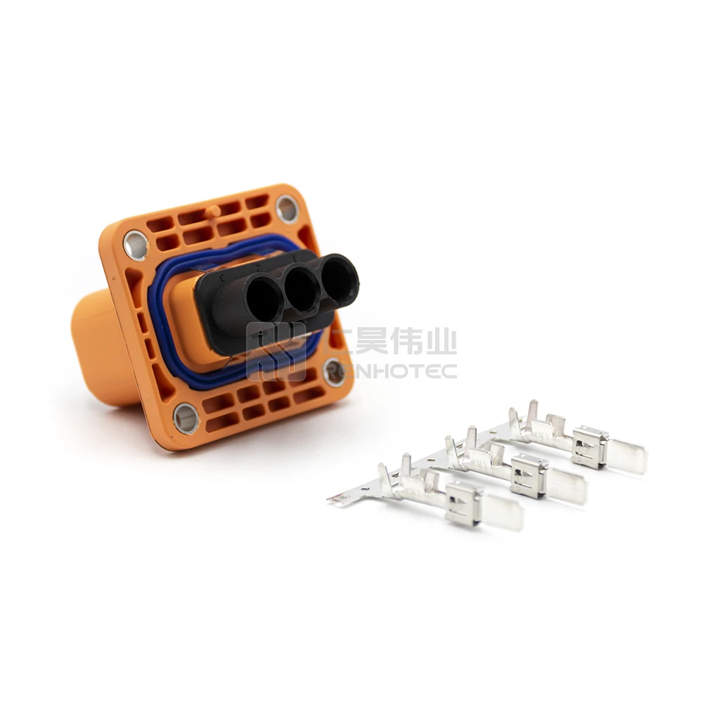 High Voltage Connectors - Reliable IP67 Metal Amphenol HVIL Series for EV