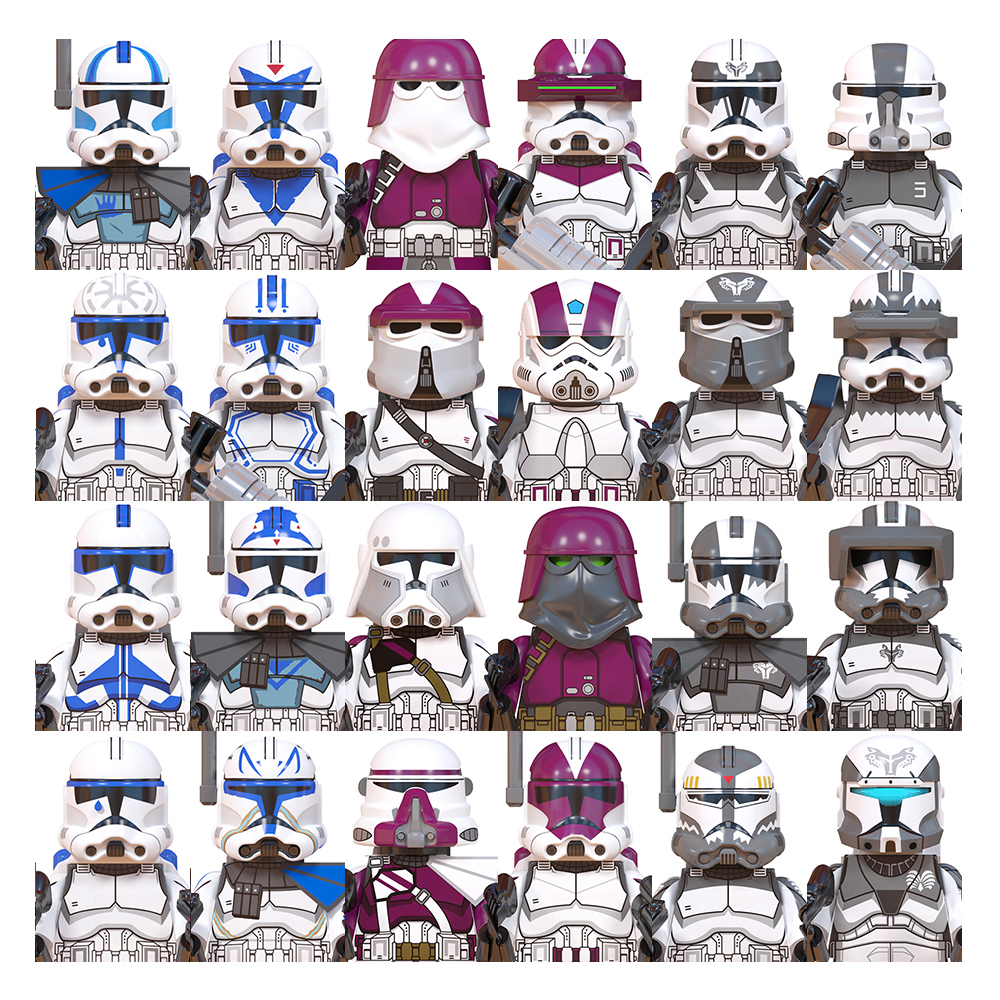 Bloques WM nueva venta al por mayor Star mini Series Clone Engineer ...