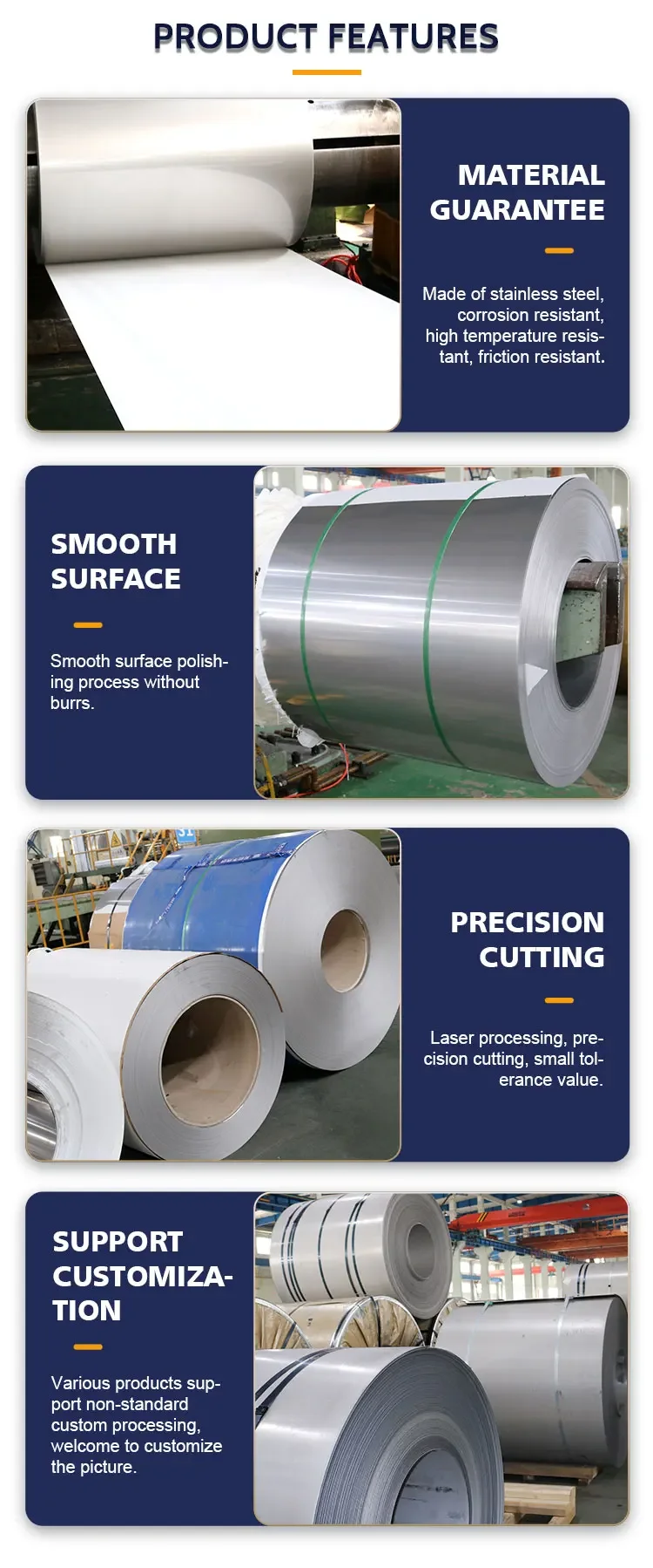 Factory Astm Jis Sus 201 202 301 304 304l 316l 310 321 410 430 316 Stainless Steel Coil 316l ...