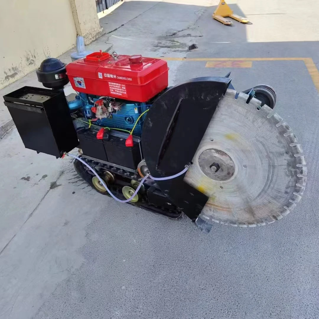 Concrete Surface Water Cooled Diesel Generator Road Cutting Machine ...