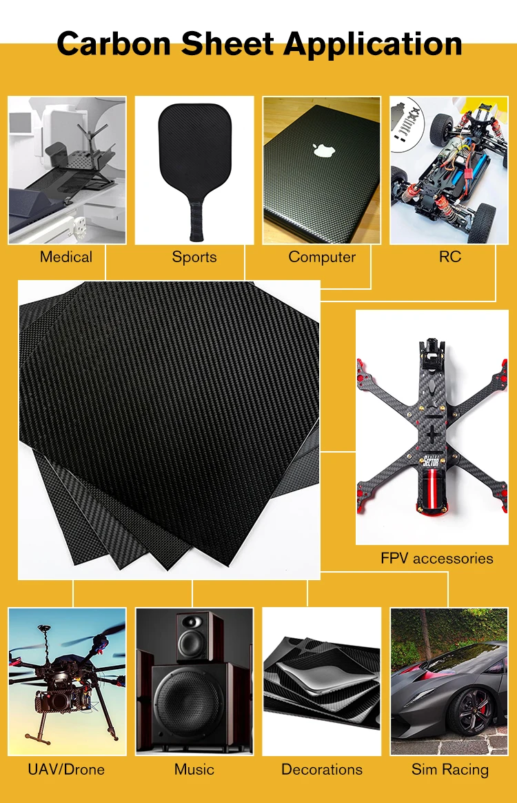 Wholesale Best Quality 100% Prepreg Carbon Plate 3k Carbon Fiber Plate ...