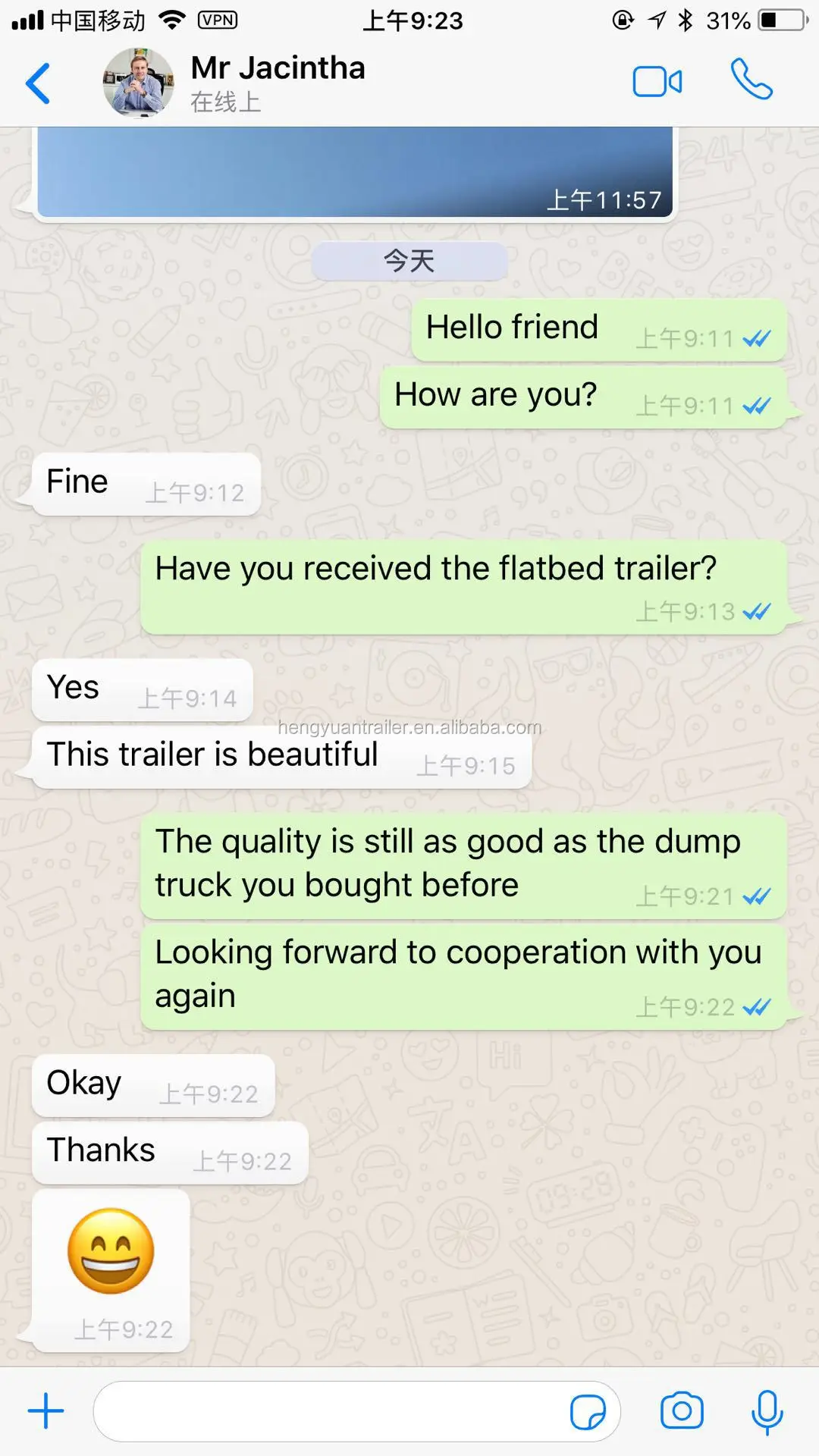 Heavy Duty Good Quality 25cbm 32cbm U-shaped Dump Semi Truck Trailer ...