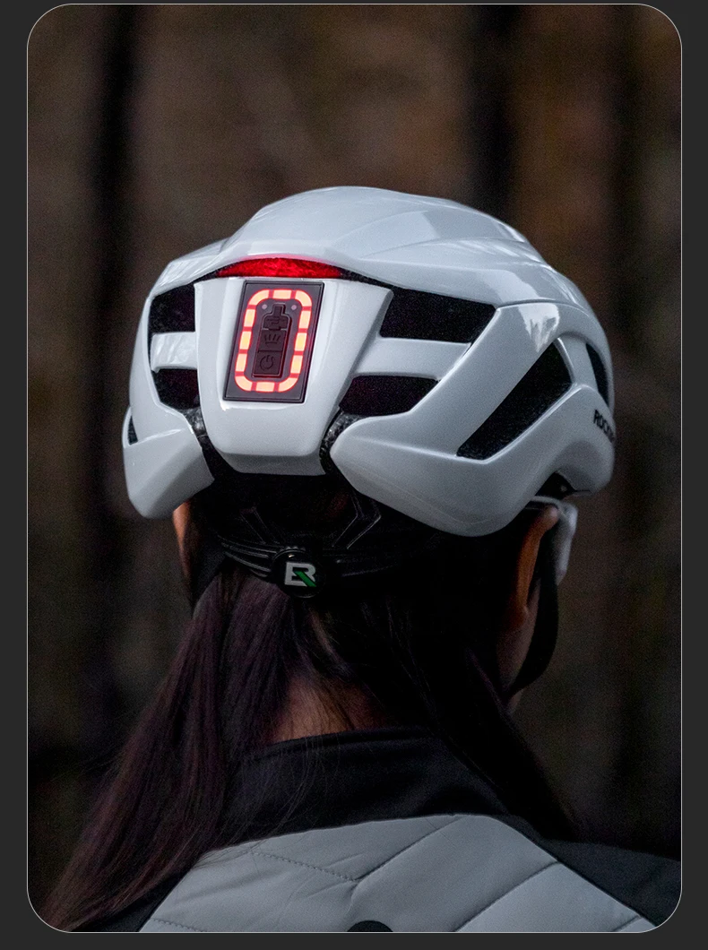 ROCKBROS Bike Helmets with LED Lights - Safe Cycling
