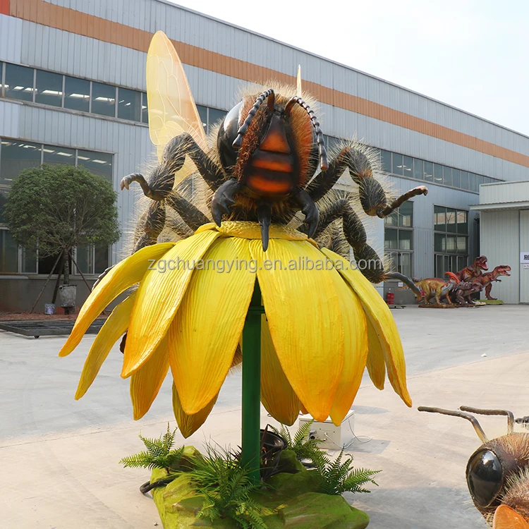 Realistic Animatronic Bee - Perfect for Garden Decoration