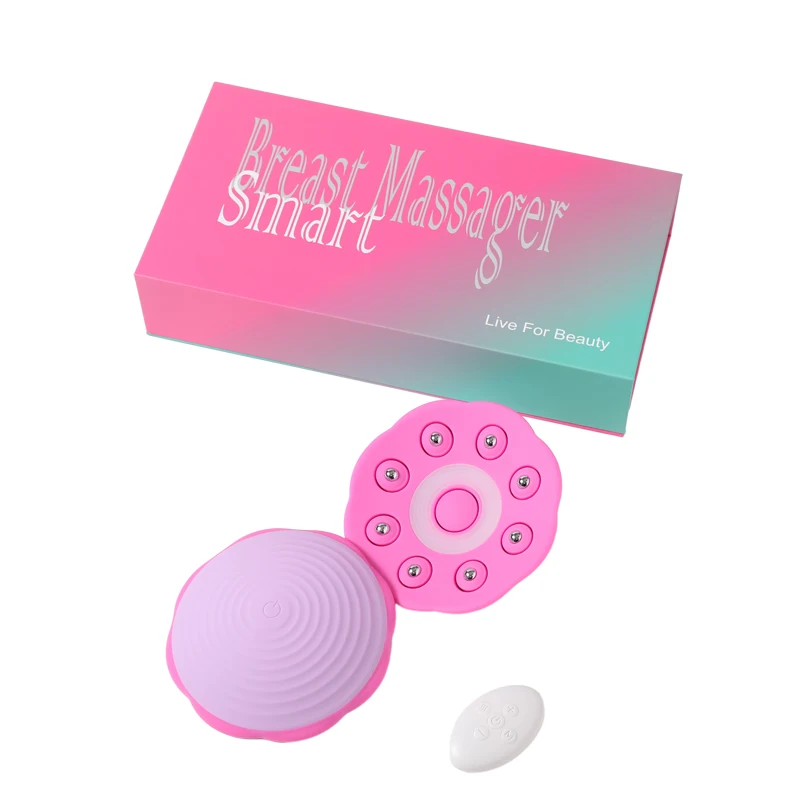2023 Factory Design Electric Silicone Breast Massager Vibrator Machine ...
