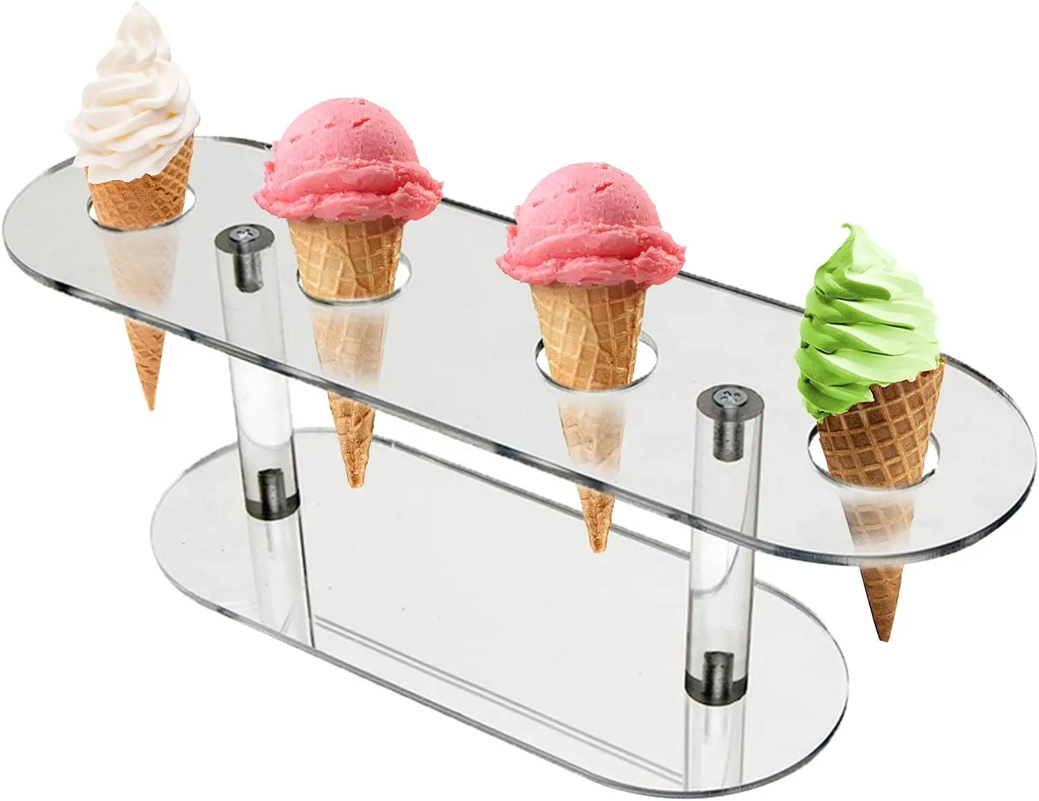 Modern Transparent Acrylic Wedding Cake Stand For Display - Oem