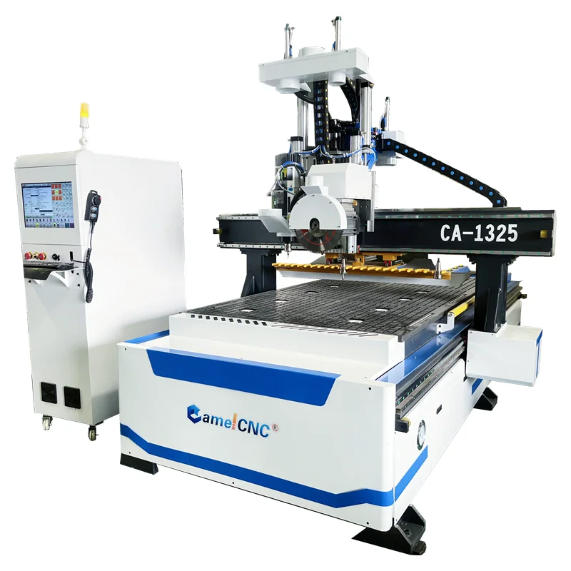 4 Axis Cnc Router Wood Carving Machine 1325 Swing Rotating Spindle Atc Cnc Router For Wood - Buy ...