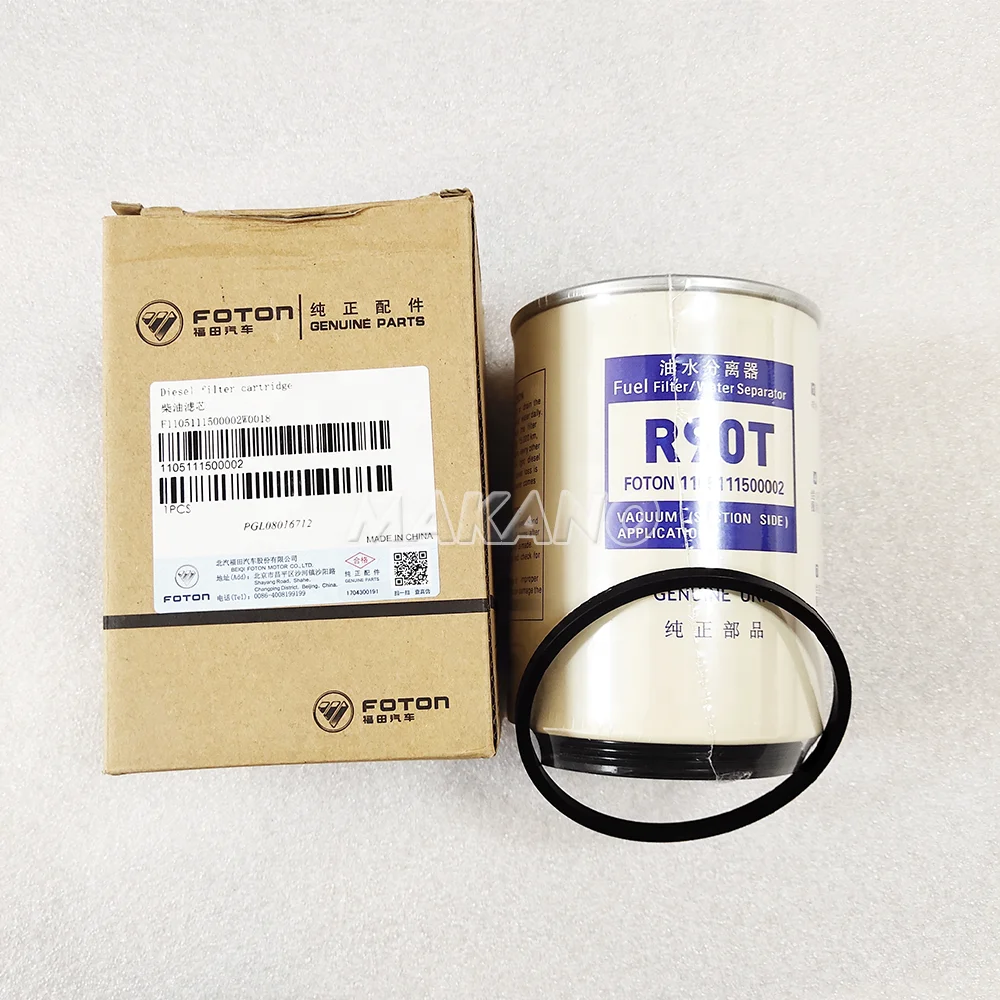Filtro de combustible Original 1105111500002 Foton Aumark R90T Racor ...