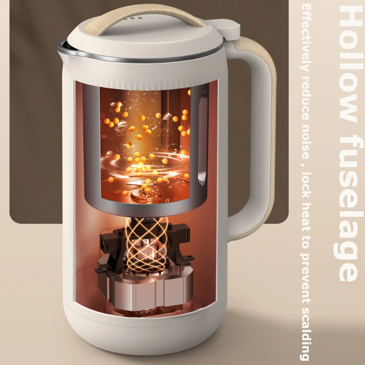 Soymilk and Nut Milk Maker Heating Blender With Sound Cover Heat ...