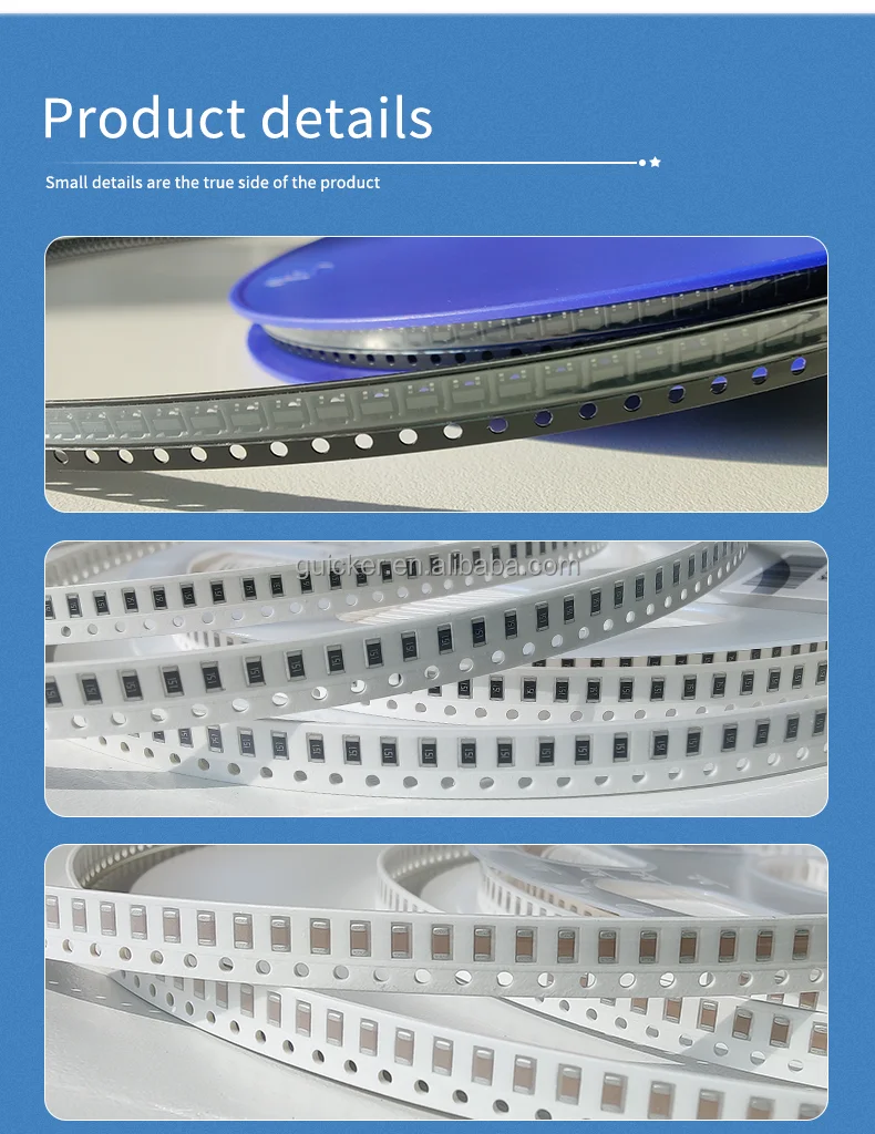 0201-2512 All size resistance smd resistors electronic components 10 ...