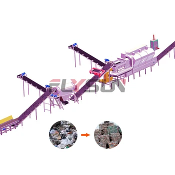 100 Tons Per Day Construction/household Waste/landfill Waste Processing ...