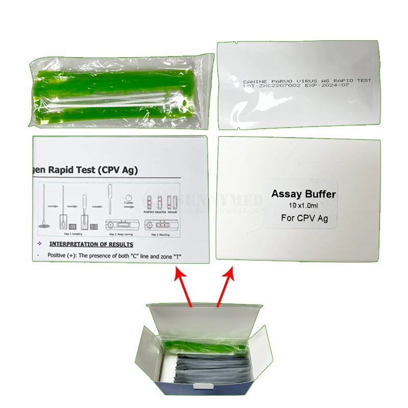 Sy-vgold Veterinary Rapid Test Kit for Cat Pregnancy