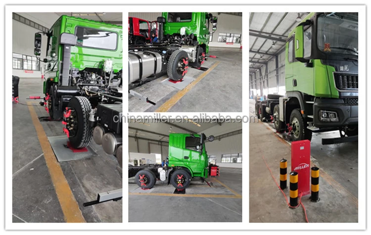 MILLER Truck/bus/trailer Wheel Alignment Machine with CE