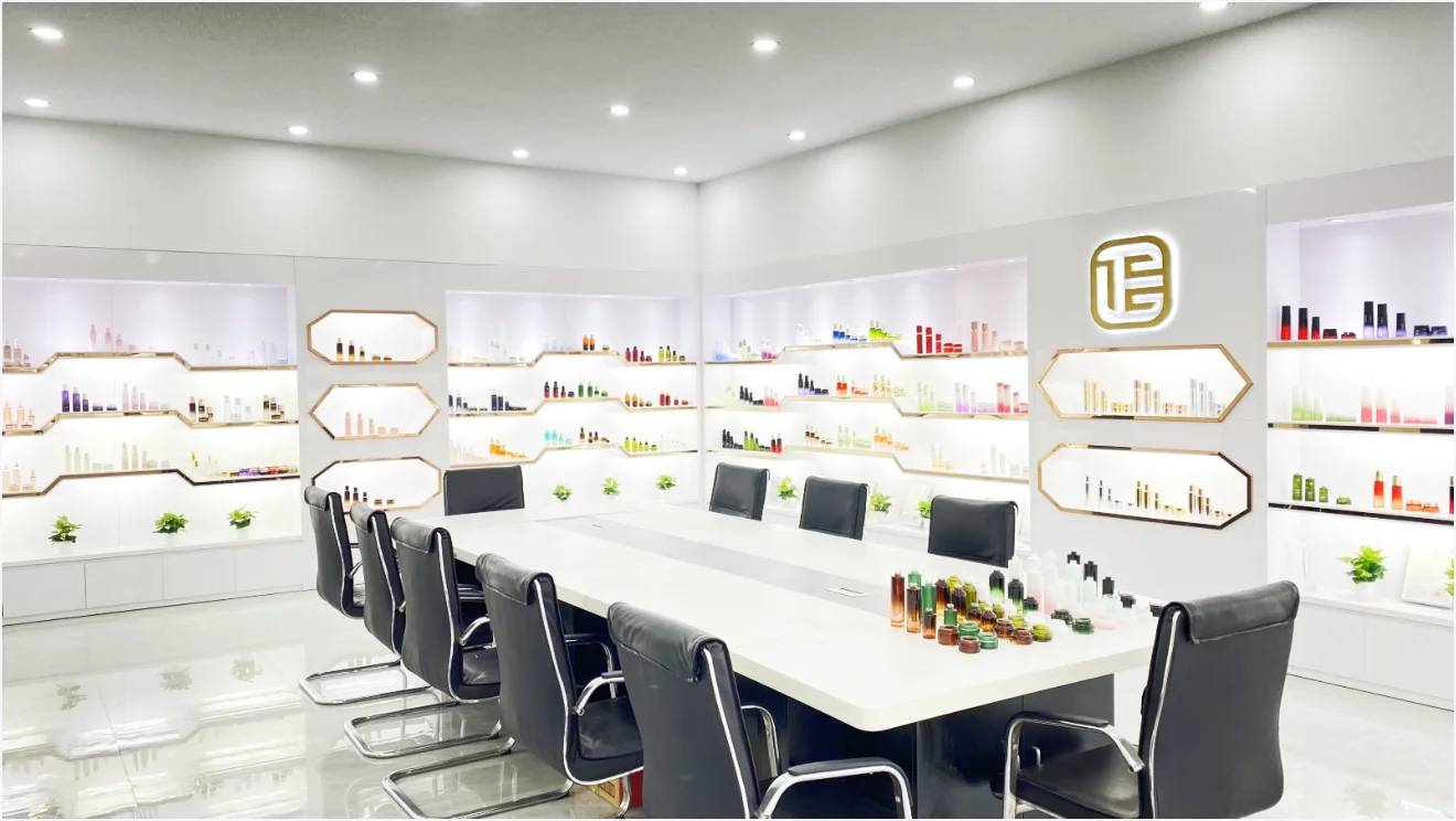Luxury Custom Cosmetic Glass Packaging Set Face Cream Jar 30g 1oz 50g ...