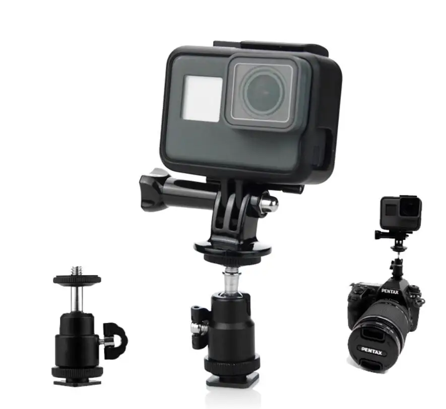 Fixed Adapter Nuts And Long Straight Screw Connector For Gopro Sports ...