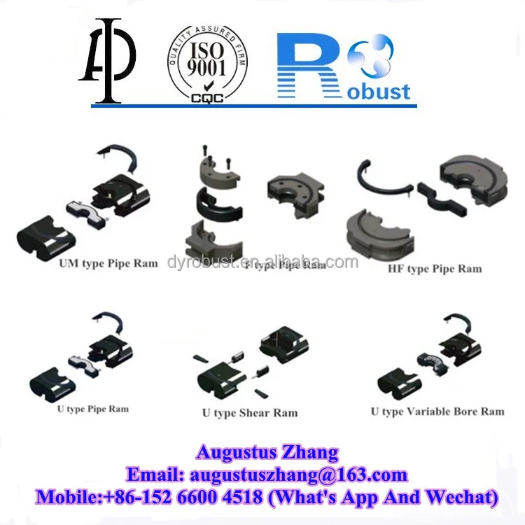 API 16A Ram BOP Parts - High Performance Sealing Solutions