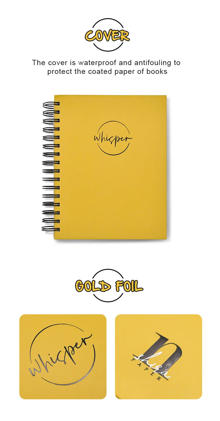 Customizable Printed Cover Notebooks Custom Cover Journal Printing ...