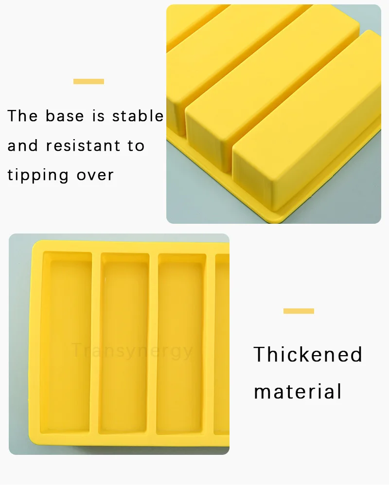 Extra Large Ice Block Mold Reusable Long Ice Cube Molds Custom Silicone ...