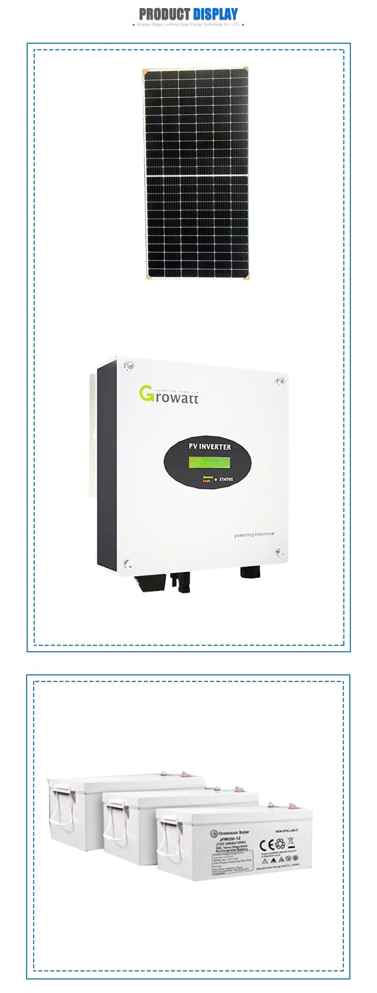 5KW off Grid Solar Power Station - Reliable Home System