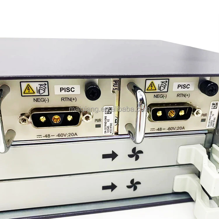 Smartax MA5800 X2 OLT - Dual MPSG, Dual DC Power Redundancy