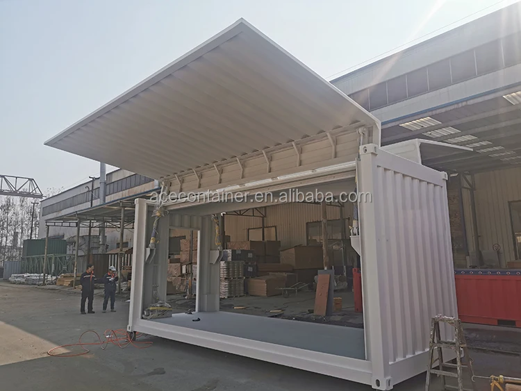 20ft House Container Side Open Container 20 feet Side Electric ...