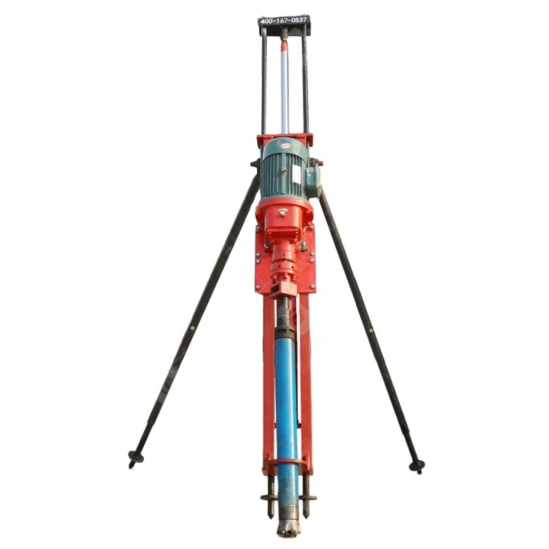KQZ-70D pneumatic-electric DTH drilling rig Blasting hole mine drilling ...