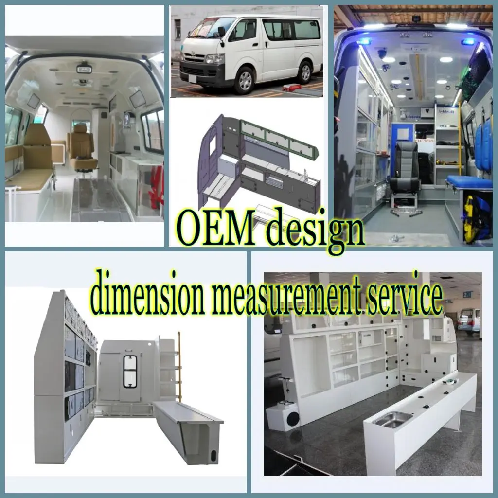 Sprinter Van Ambulance Interior Conversion Kit & Cabinet