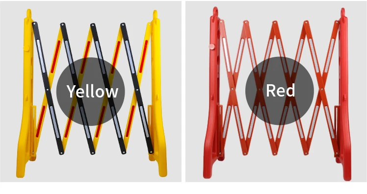 Folding Barricade Plastic Traffic Barrier Portable Expandable Traffic ...