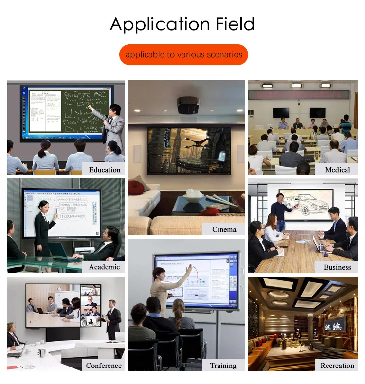 Donview Smart Board Education Teaching Smart Whiteboard Electronic ...