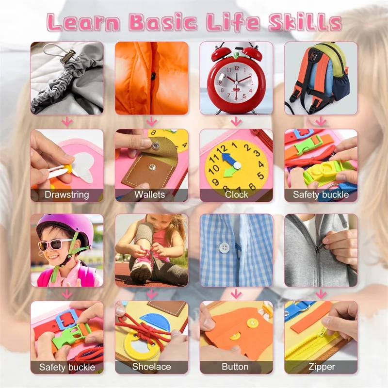 Busy Board Bebe - Educational Montessori Toys for Toddlers