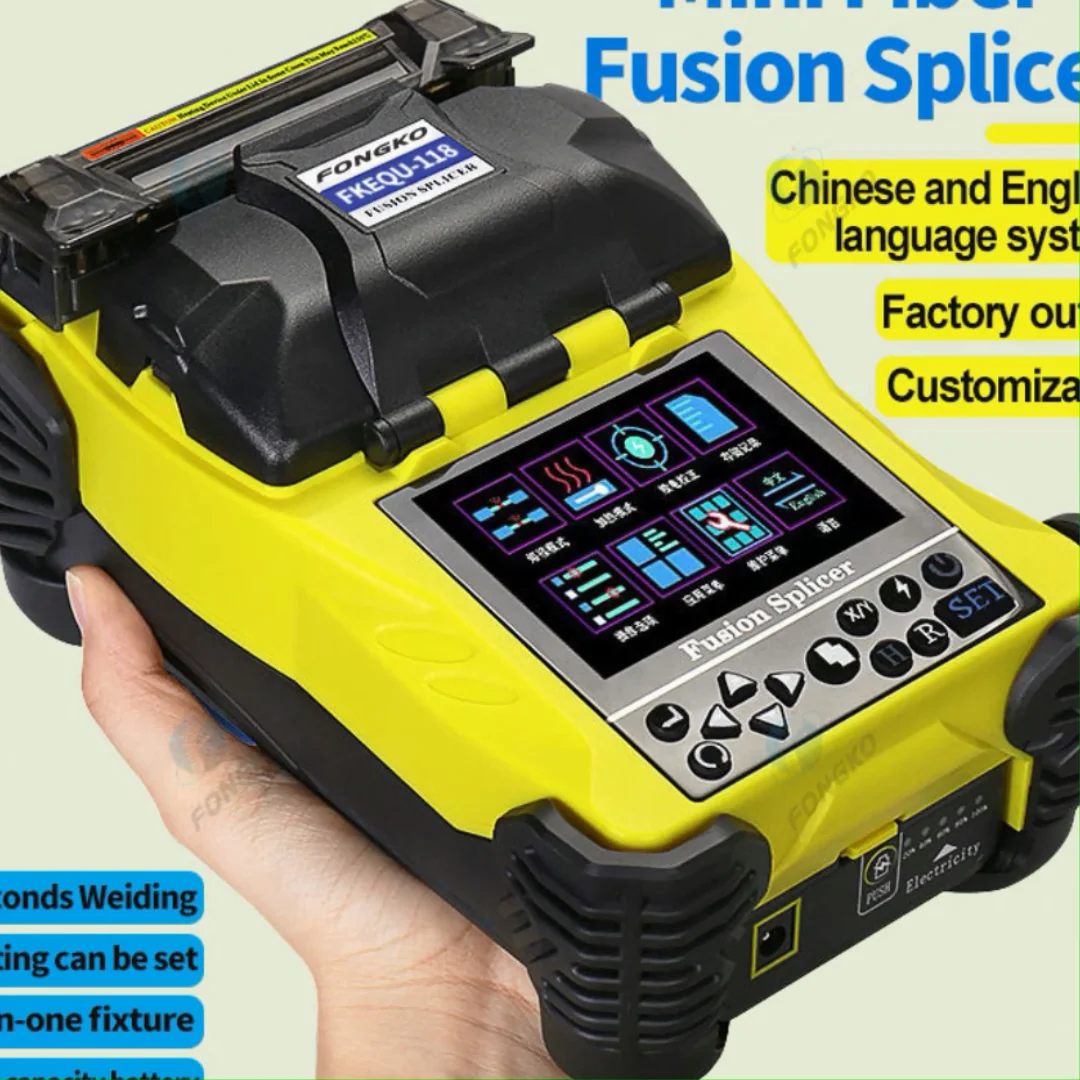 Optical Fibre Splicer Fusion Fast Welding Fiber Optical Splicing ...