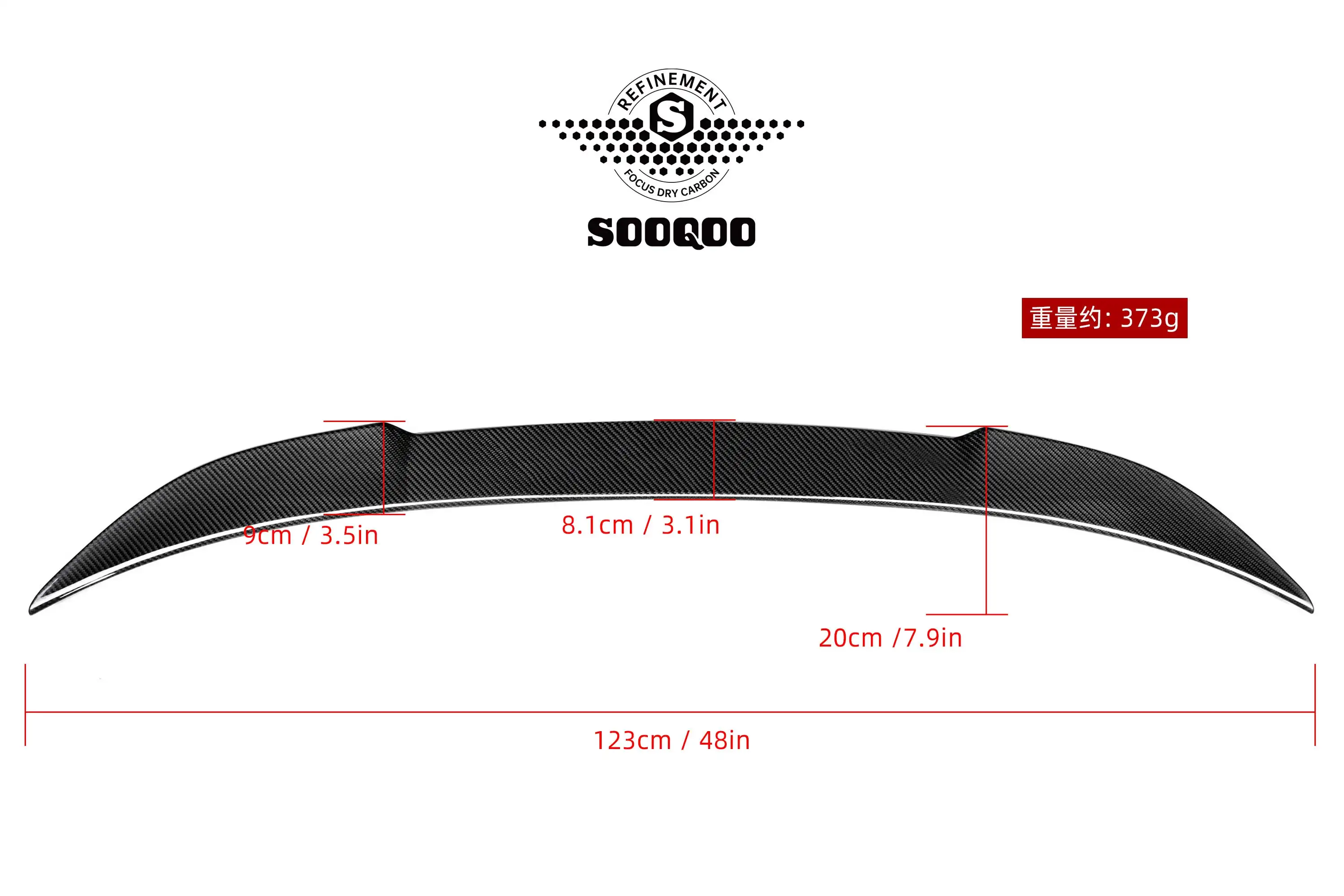 Dry Carbon Fiber Cs Style Auto Rear Spoiler For 3 Series G20 2019-in ...