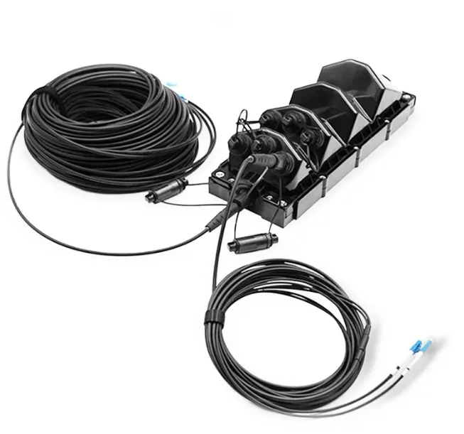 FTTH BBU RRU Waterproof Pre-Connect SC/LC Duplex Cable