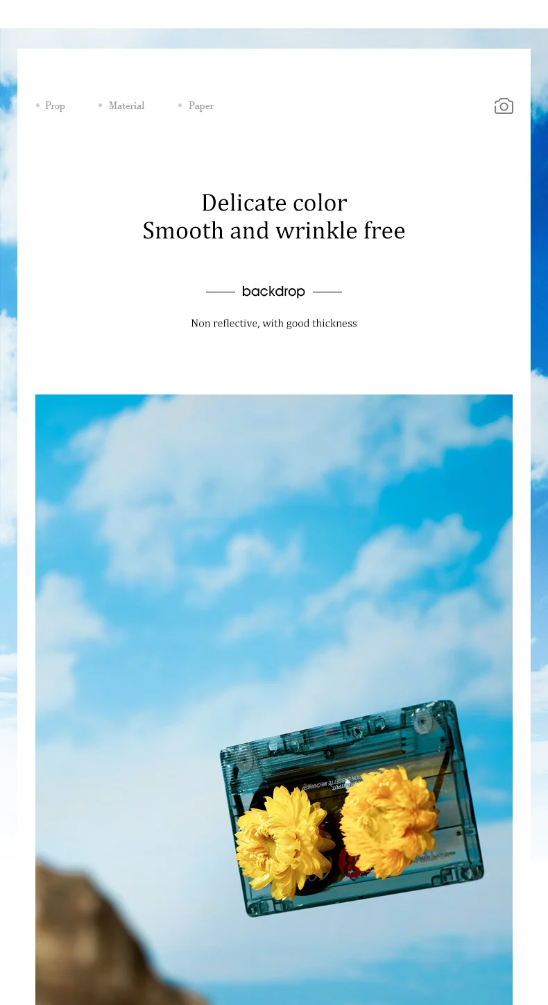 78*104cm Advanced Gradient Background Fabric Large Scale Photography ...