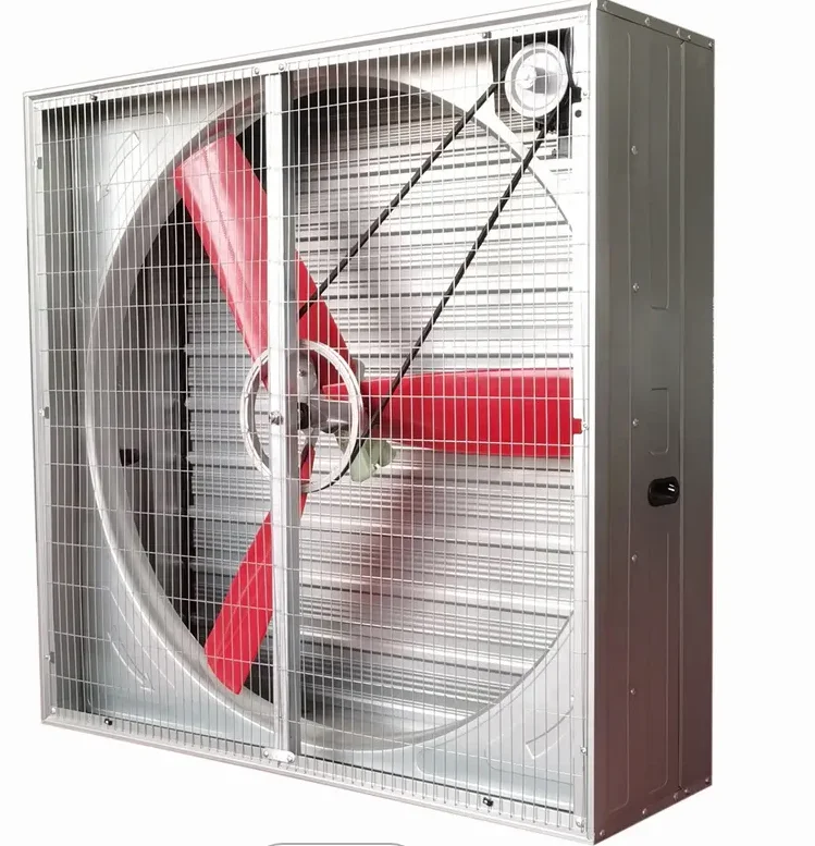 Wall Mounted Centrifugal Three Red Nylon Blade Industrial Extractor ...