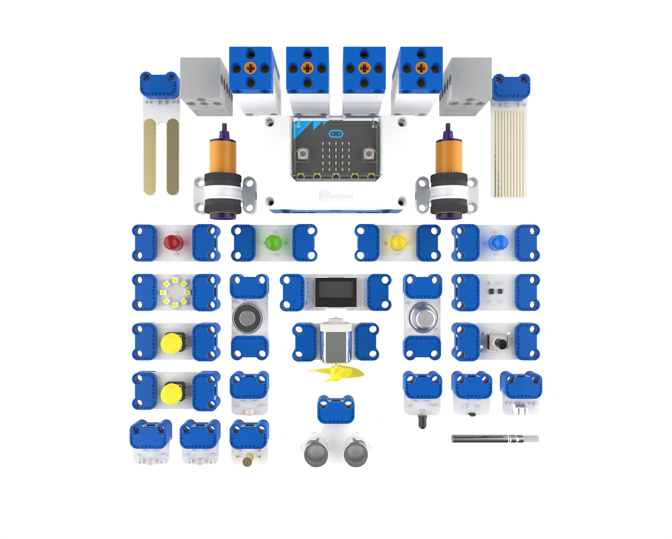 Microbit Educational Robotics DIY Kit Kids 3D Electric Solar Science ...