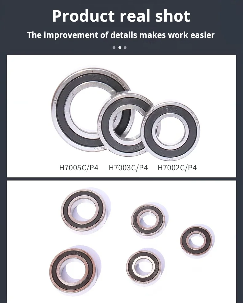 Lathe Spindle Engraver Spindle Angular Contact Ball Bearing - Buy High ...