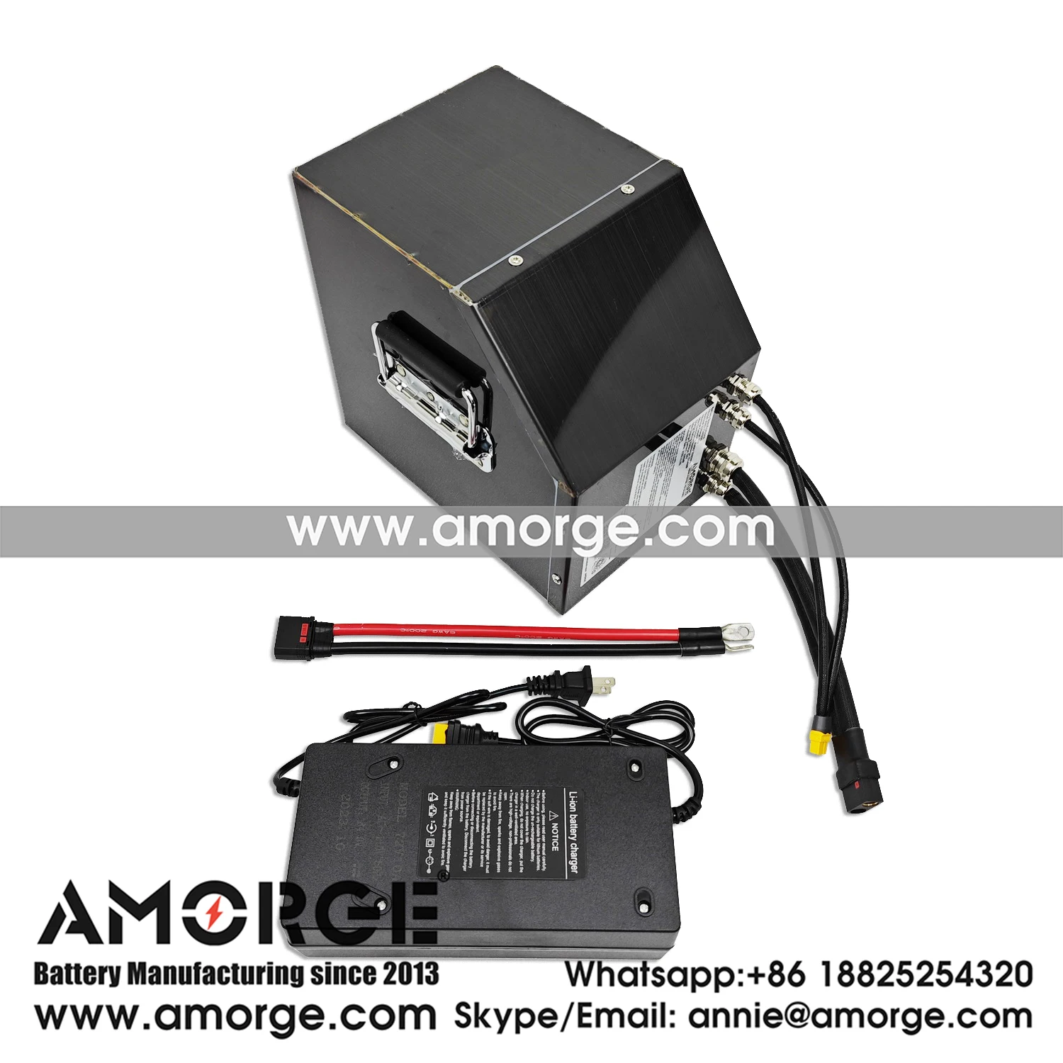 Amorge Customized 72v 40AH Battery Pack with ANT BMS