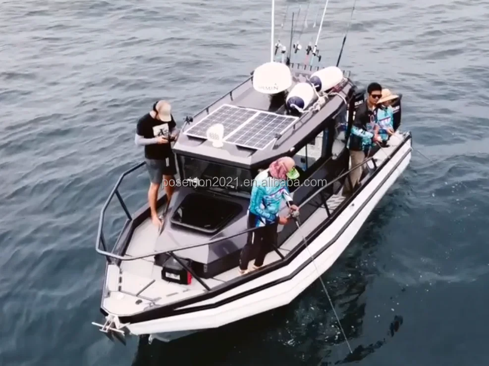 11m 36ft Cruiser Boat New Design Aluminum Fishing Vessel High Speed ...