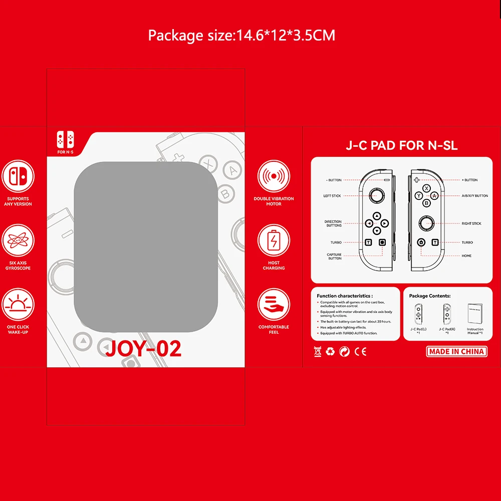 Rgb Light Multiple Colors Game Controller Joysticks Wireless Gamepad ...