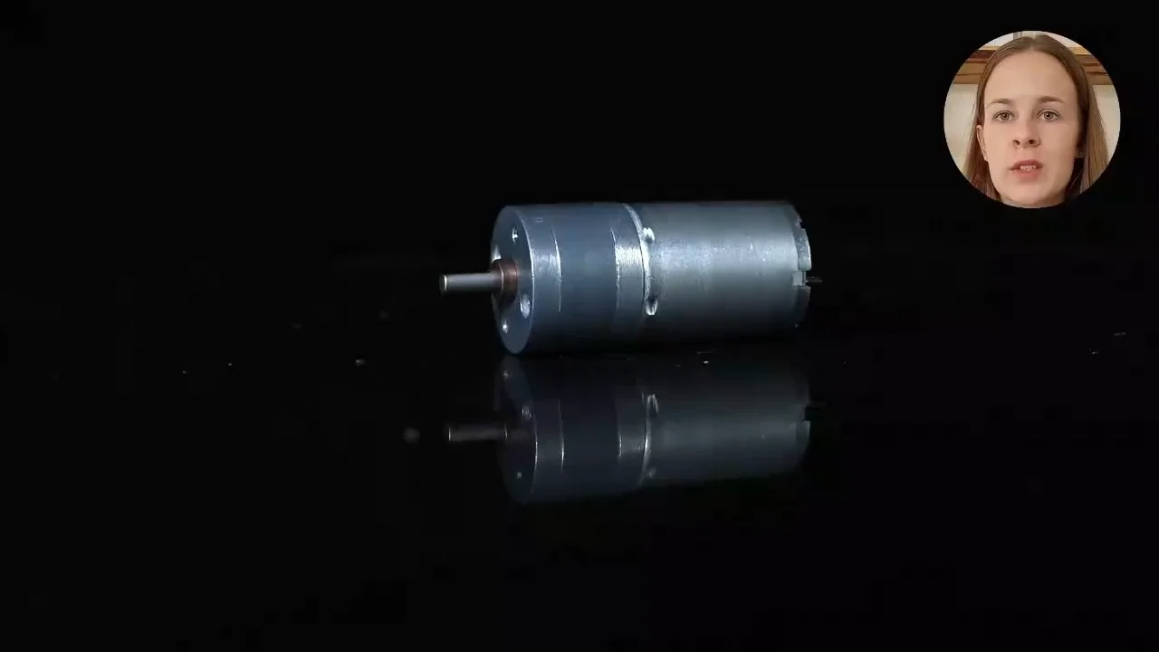 Custom 24 Volt Permanent Magnet Mini Electric Dc Motor 37mm For ...
