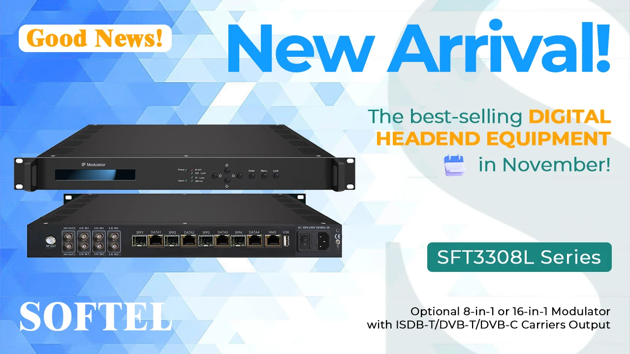 Digital Headend Equipment 16 Dvb-t Isdb-t Encoder Modulator Digital Tv ...