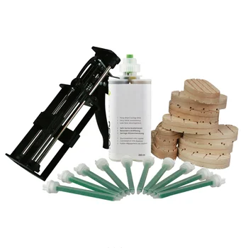 Mfq08-24 Plastic Static Mixer 2k Hoof Glue Mixing Tip For 200ml/400ml 1 ...